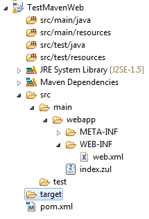 ZK Installation Guide/Setting up IDE/Maven/Use ZK Maven Artifacts/Create and Run ZK Application ...