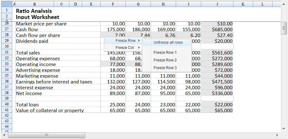 ZK Spreadsheet Essentials/Working with ZK Spreadsheet/Configure and Control ZK Spreadsheet ...