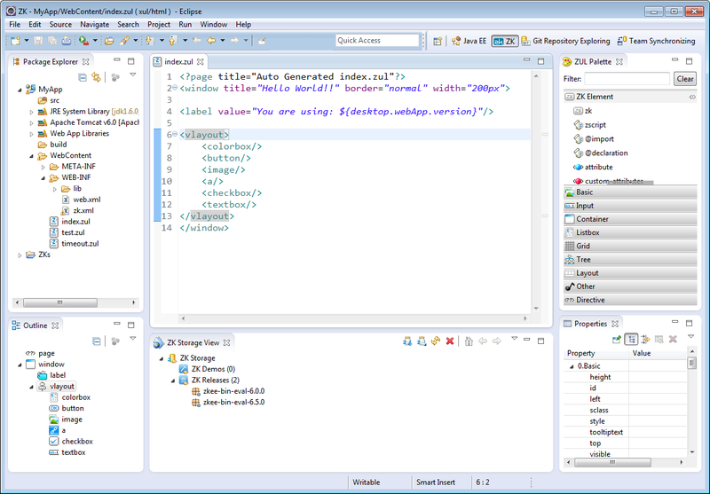 ZK Studio Essentials/Features of ZK Studio/ZK Perspective - Documentation