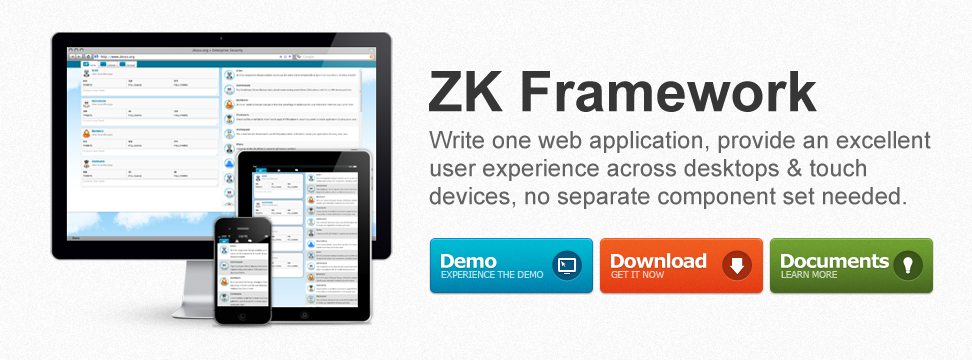 The Leading Open Source Java Web Framework For Enterprise Zk